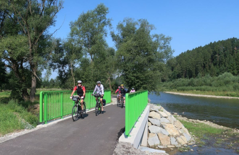 Fietsen langs de Dunajec rivier in Polen - Hicle Holidays